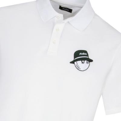 Malbon Cooper Polo Shirt White