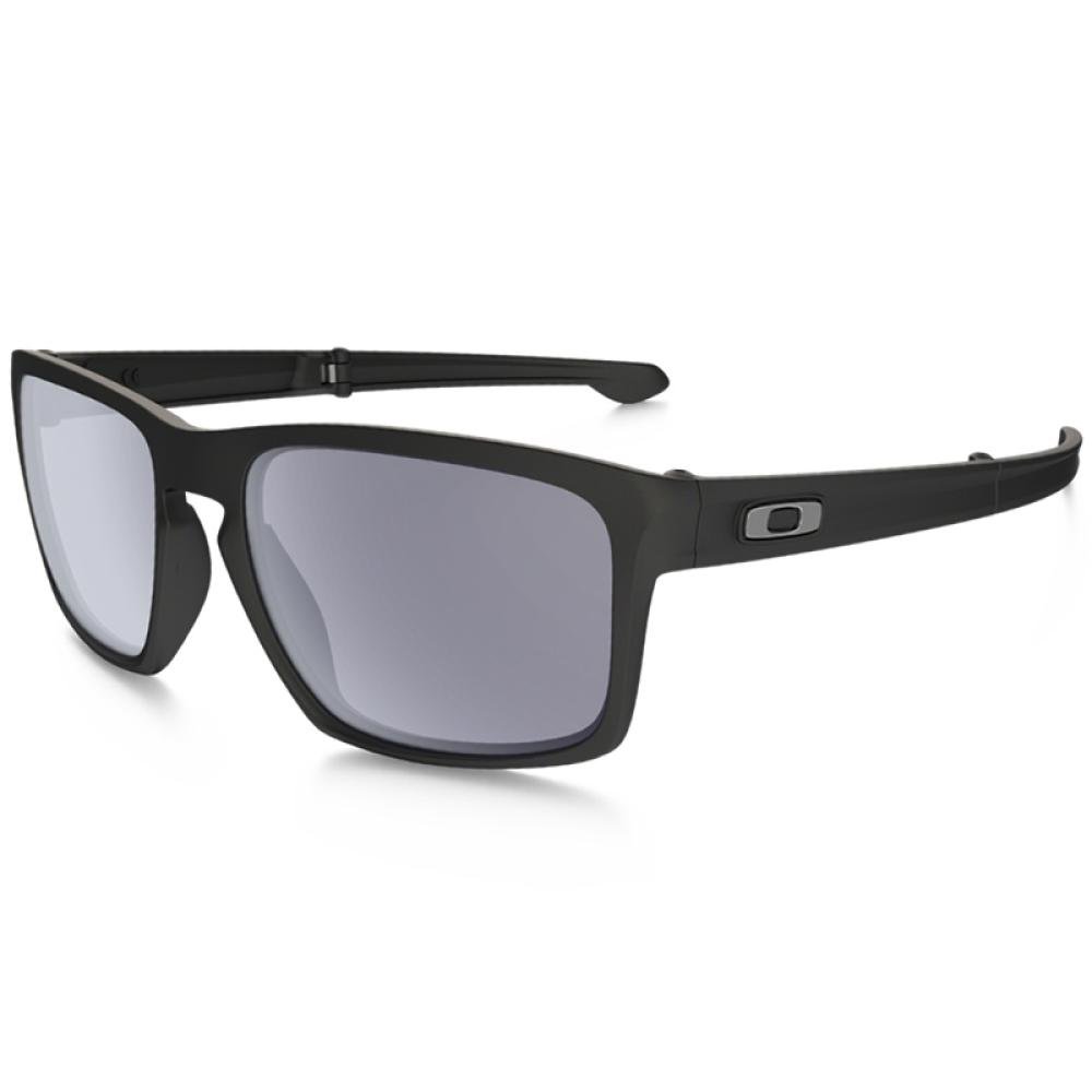 Oakley Sliver F Matte Black Sunglasses with Grey Lens