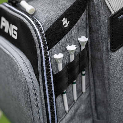 PING Traverse Golf Cart Bag Heather Grey/Black/White