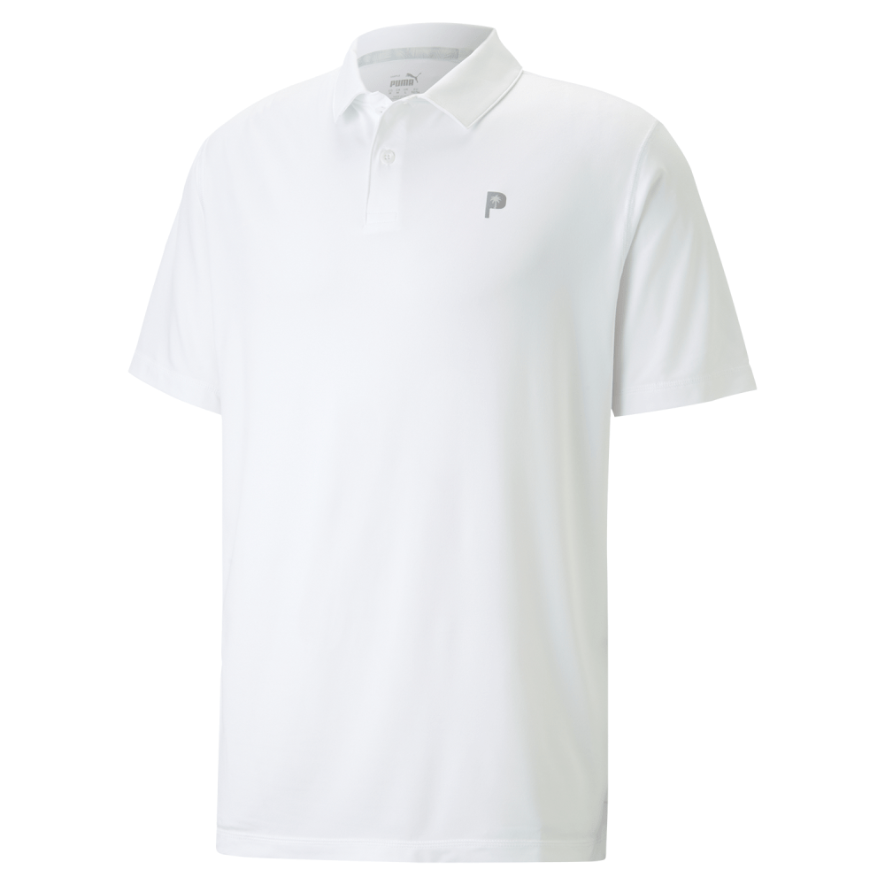 Puma x Palm Tree Crew Polo Shirt Bright White
