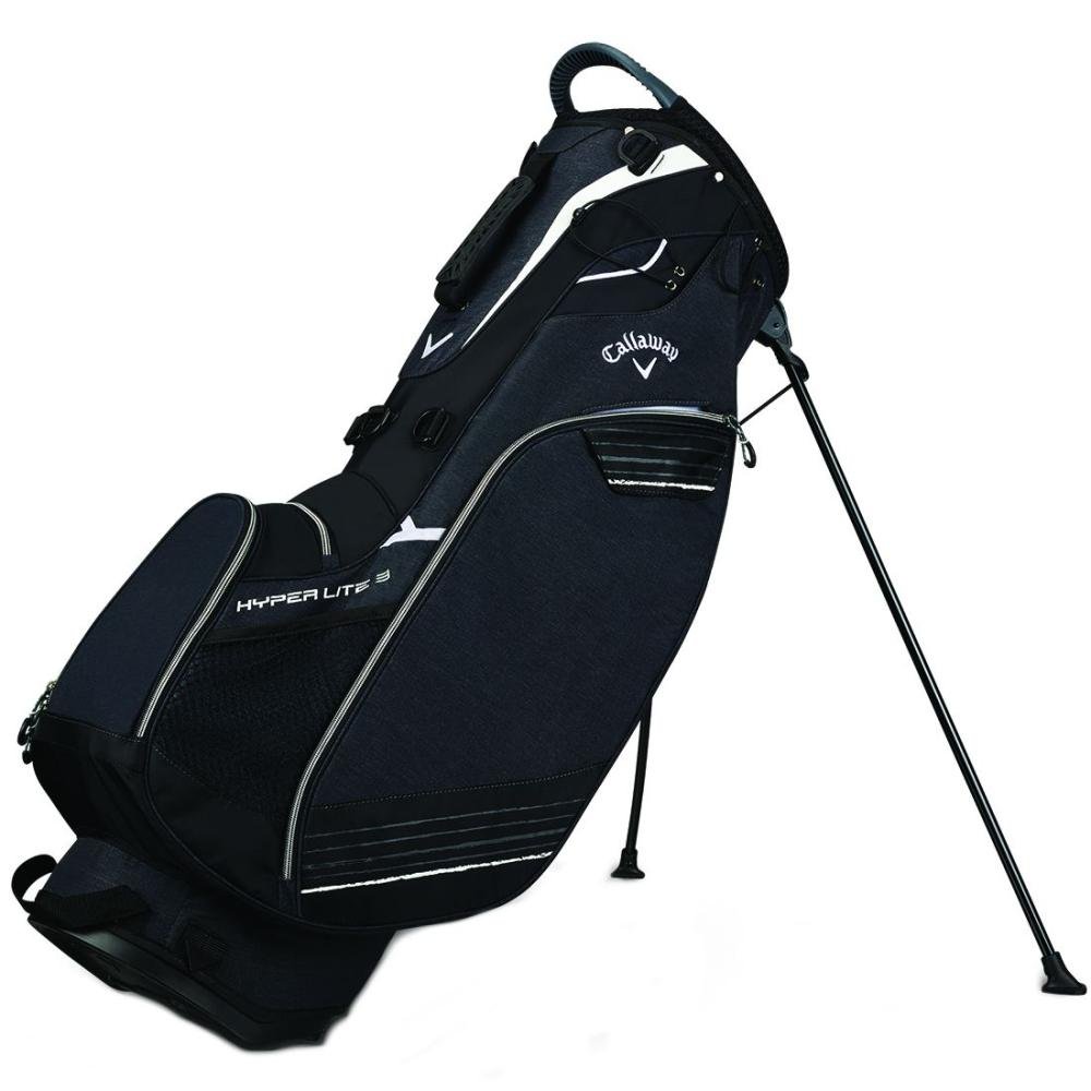 Callaway 2018 Hyper Lite 3 Golf Stand Bag Black/Titanium/White